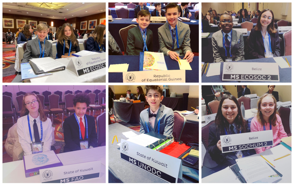 Explore Middle School Students Participate as Delegates in Model UN ...